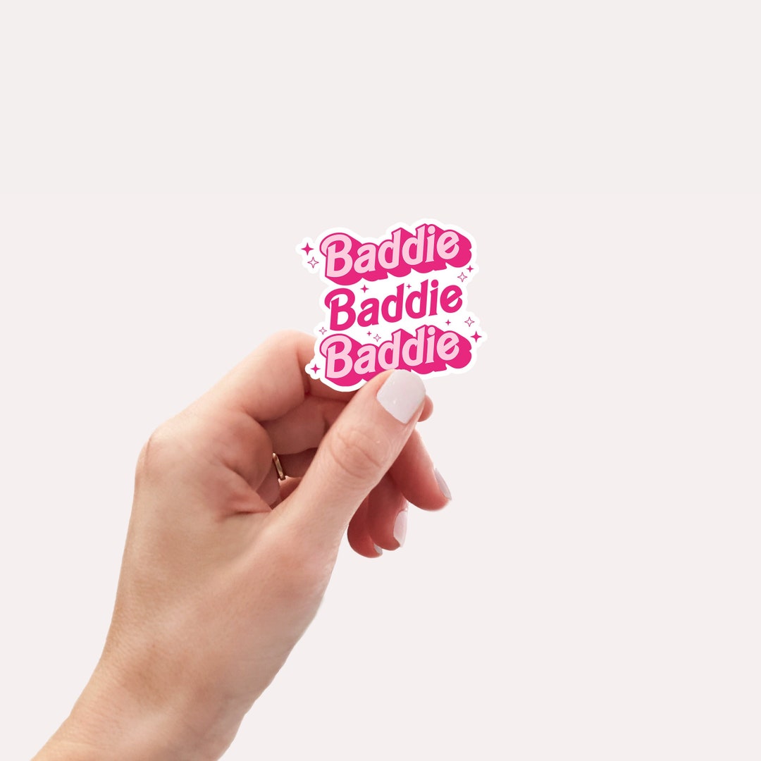 Baddie Feminist Sticker, Waterproof Vinyl Sticker, Laptop Sticker ...