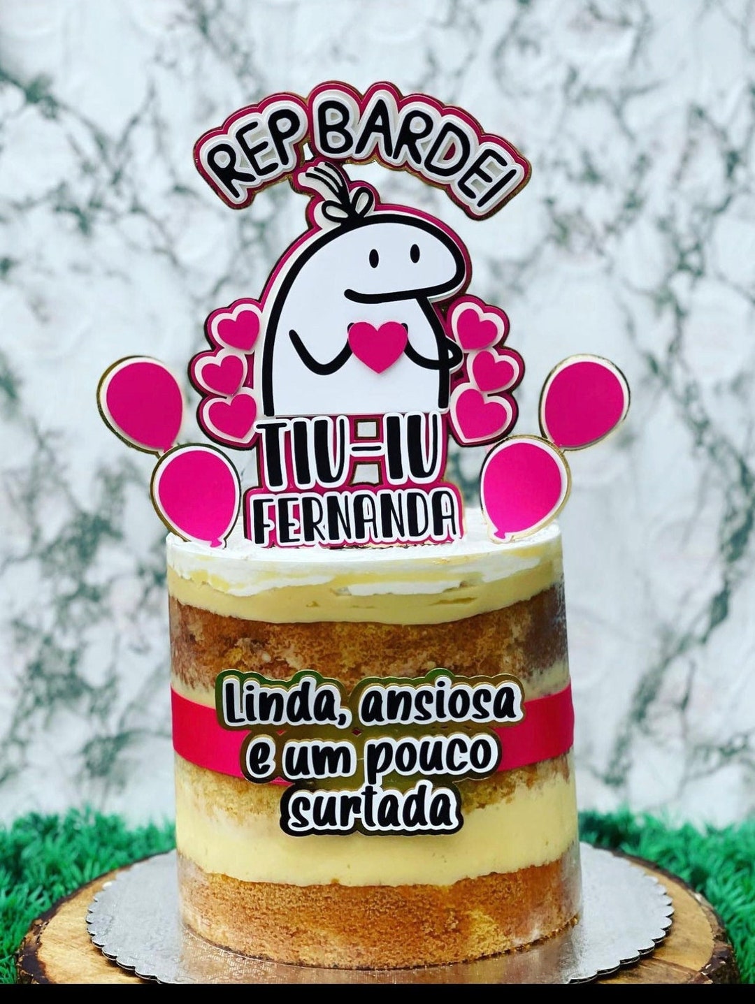 Flork Cake Topper Flork Meme Cake Topper - Etsy Denmark