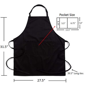 Set of 2+ Personalized Aprons, Personalized Family Aprons, Matching ...