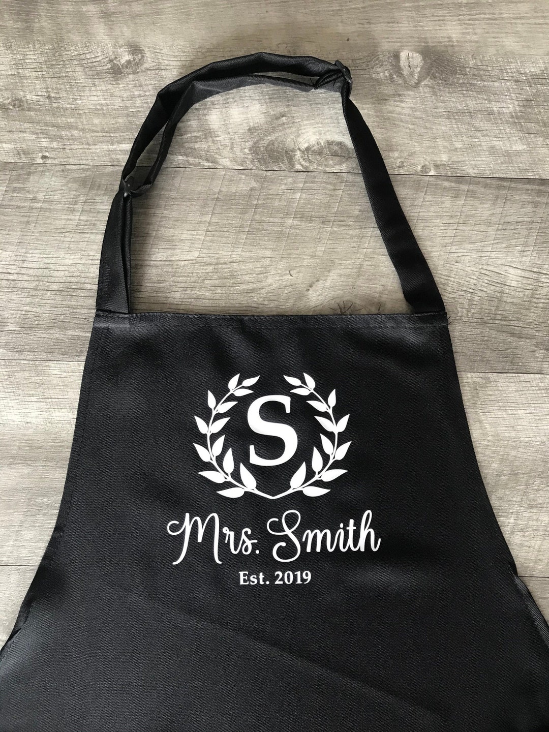 Personalized Apron, Custom Apron, Adjustable Neck, Pockets, Gift, Gift ...