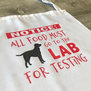 Labrador Retriever, Apron, Labs, Gift for Friend, Dogs, Baking ...