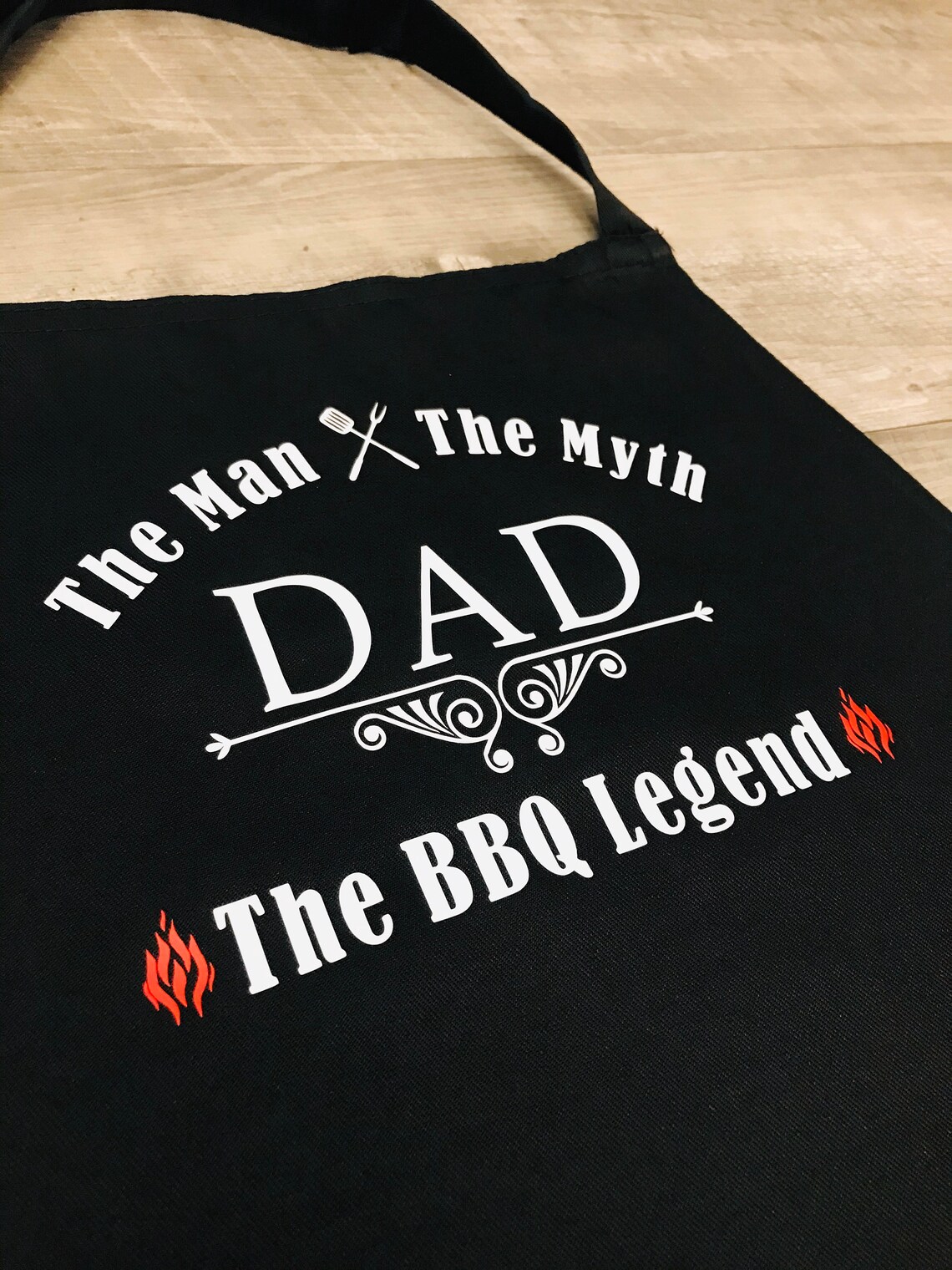 Personalized Apron, Custom Apron, Mens, Adjustable Neck, Pockets, Gift ...