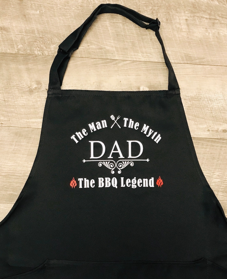 Personalized Apron Custom Apron Mens Adjustable Neck | Etsy