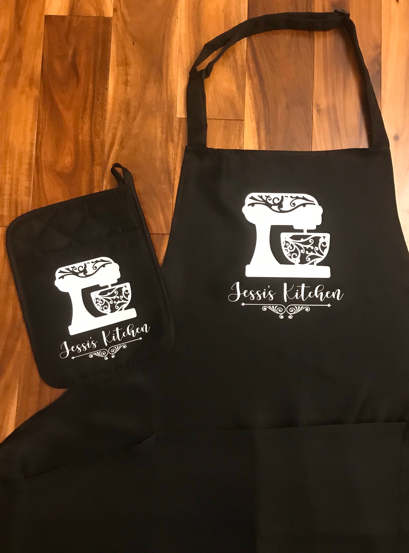 Personalized Apron Custom Apron Adjustable Neck Pockets - Etsy