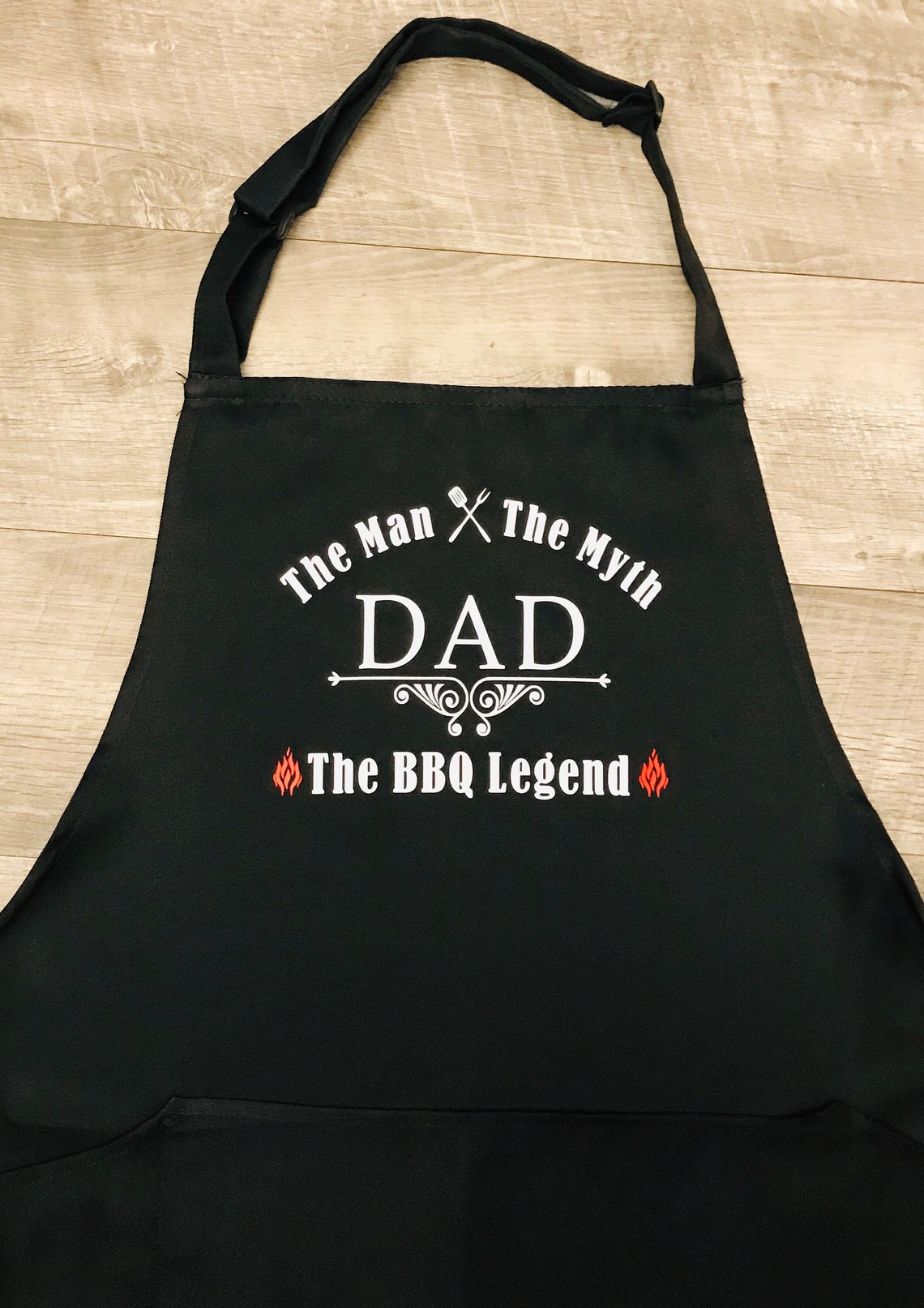 Personalized Apron Custom Apron Mens Adjustable Neck | Etsy