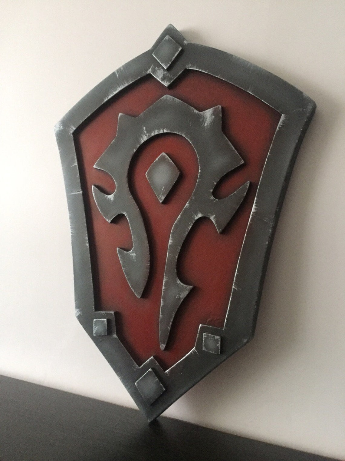 Horde shield inspired by World of Warcraft | Etsy