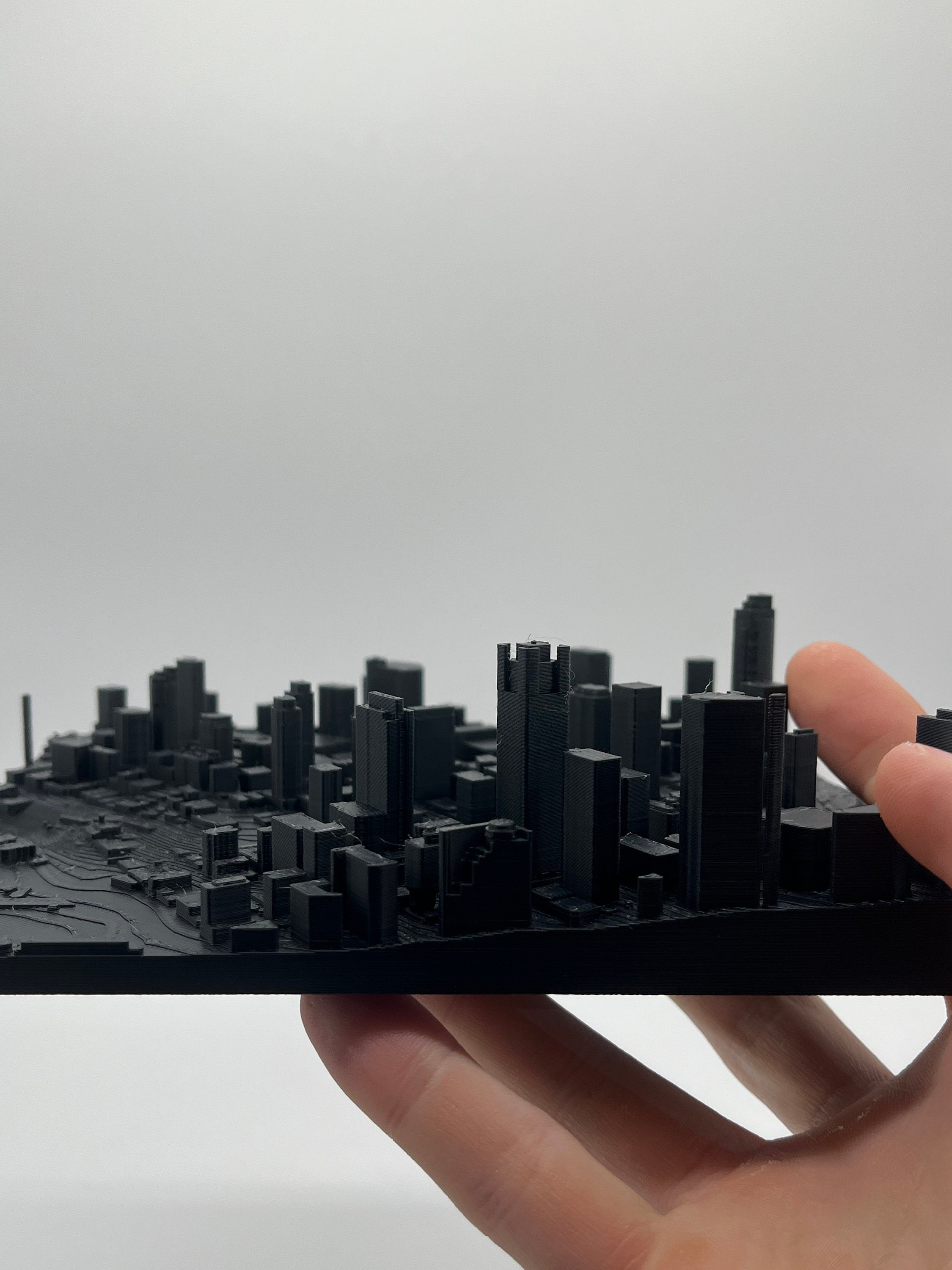 Seattle Skyline 3D Cityscape Model — Downtown Seattle Architectural ...