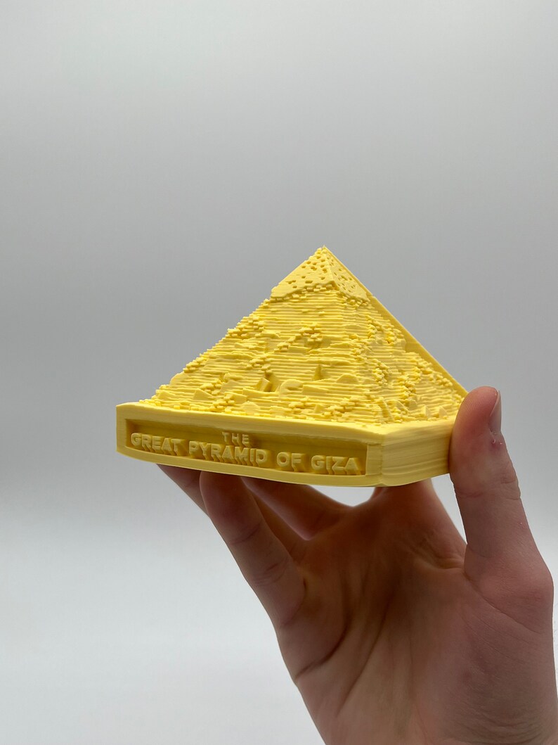 3D Printed Great Pyramid of Giza Model — Handmade Home Decor - Etsy