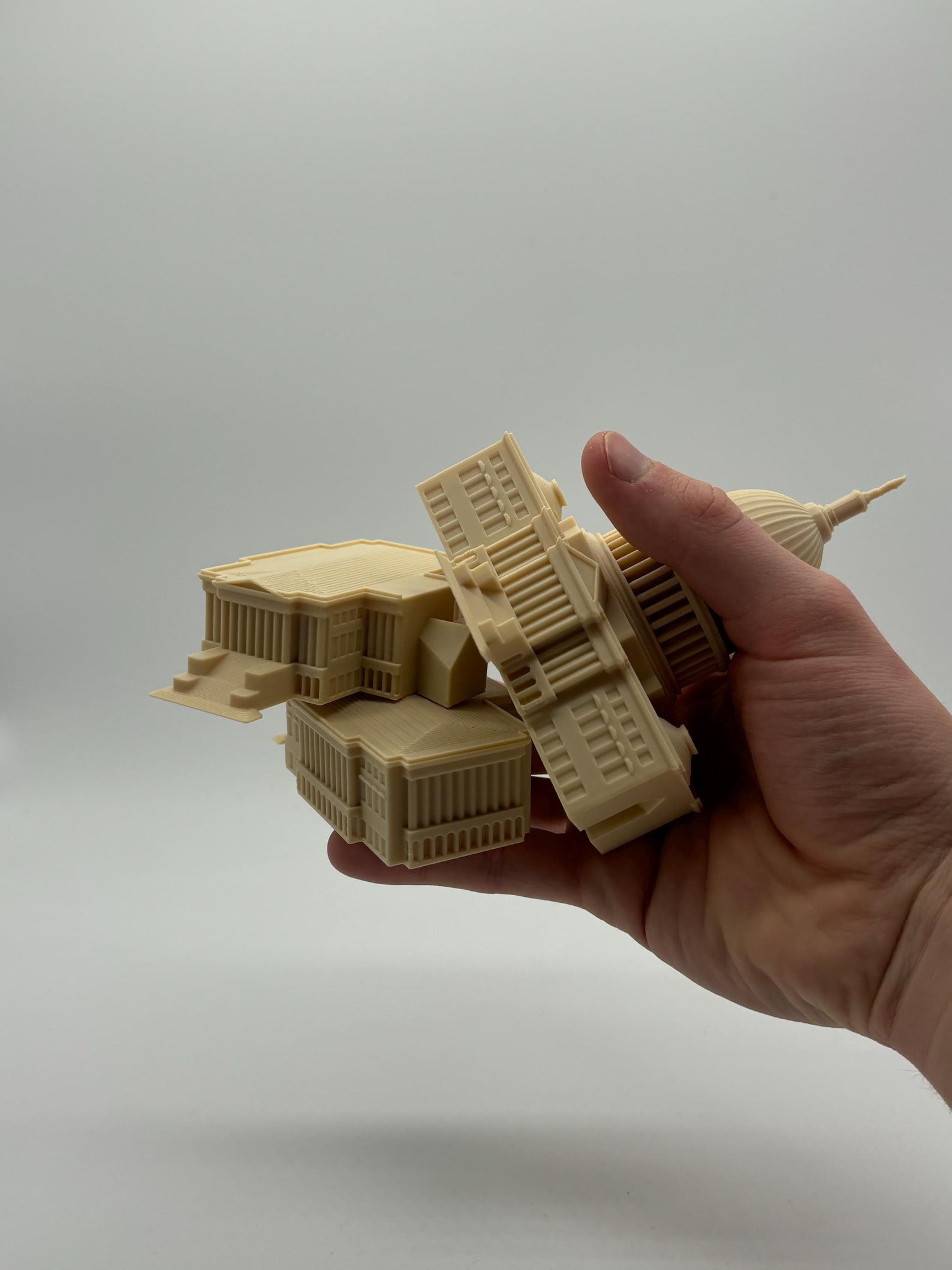 U.S. Capitol 3D Model — Printed Architectural Landmark and Washington ...