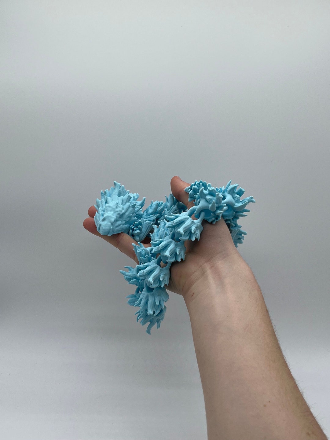 Articulated Frost Dragon Flexi Dragon Dragon Toys Kids - Etsy