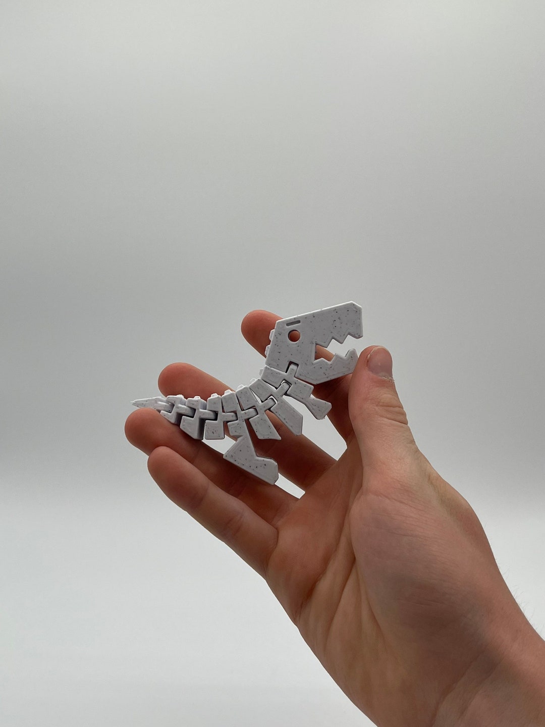 Flexible Articulated T-rex | 3D Printed T-rex | T-rex Flexi Toy ...