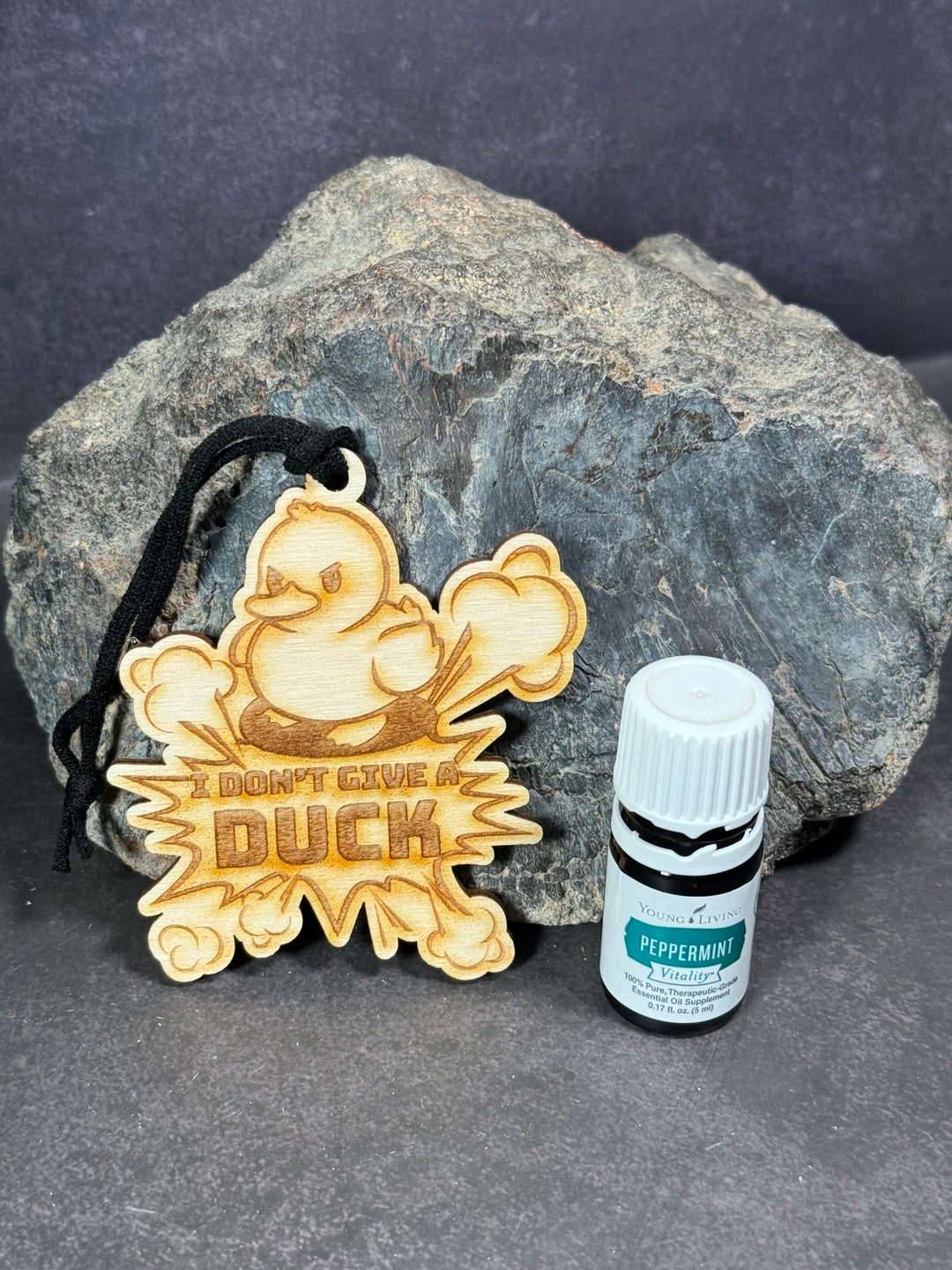 I Don’t Give a Duck Cute Duck Hanging Car Freshener Gift for Dad New ...
