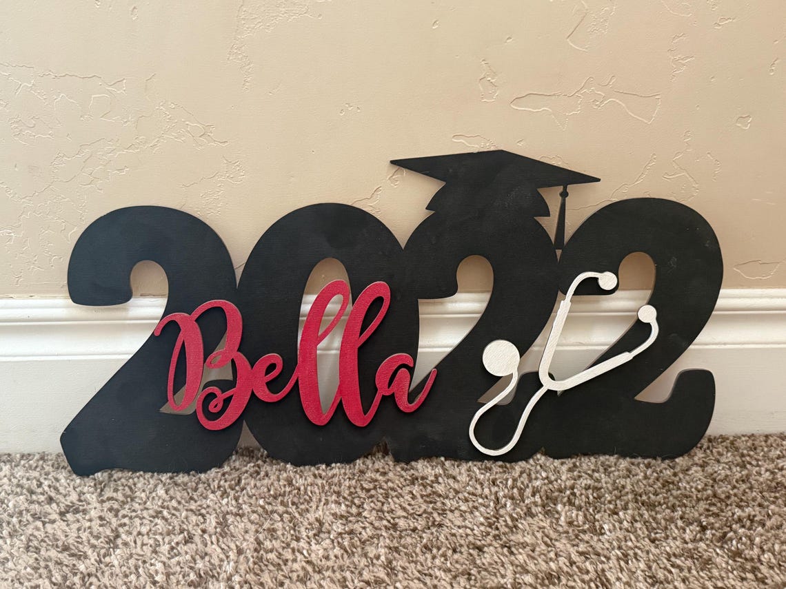 2026 Graduation Sign Photo Prop Grad Party Decoration High School ...