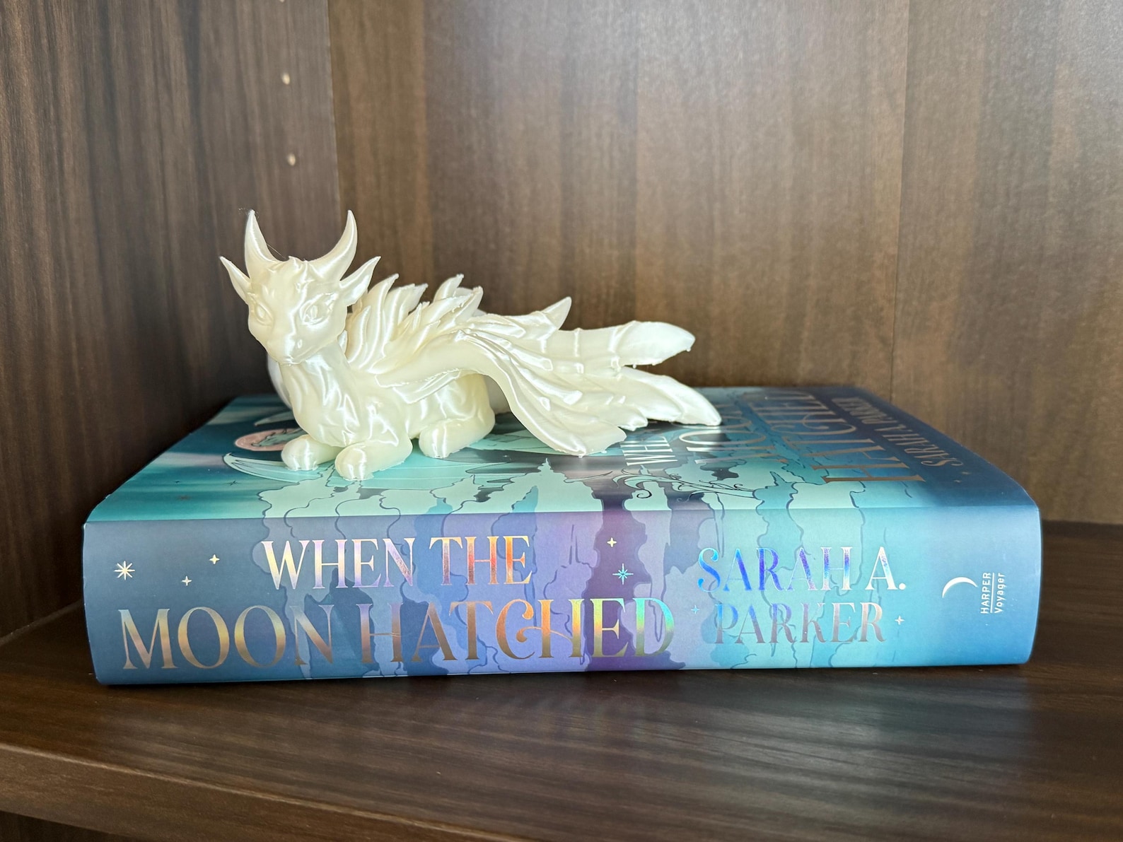 White Dragon Moonplume When the Moon Hatched Inspired Three-d Printed ...