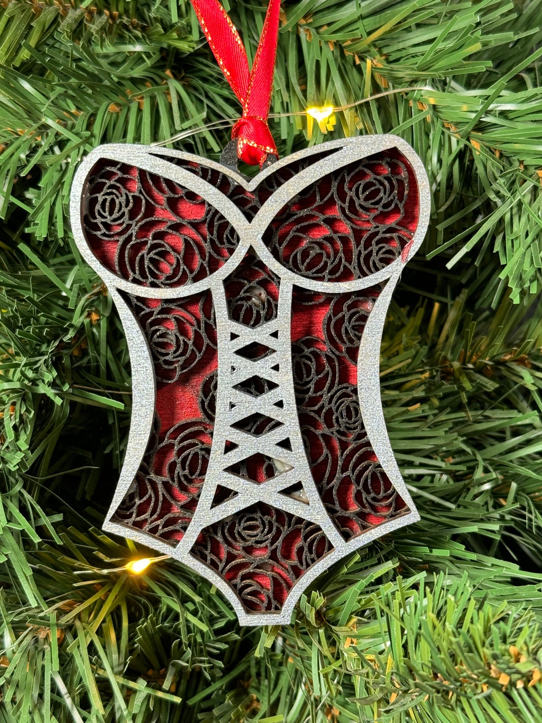 Corset Ornament – Dual Layer Wooden Sexy Lingerie Inspired Décor - Etsy