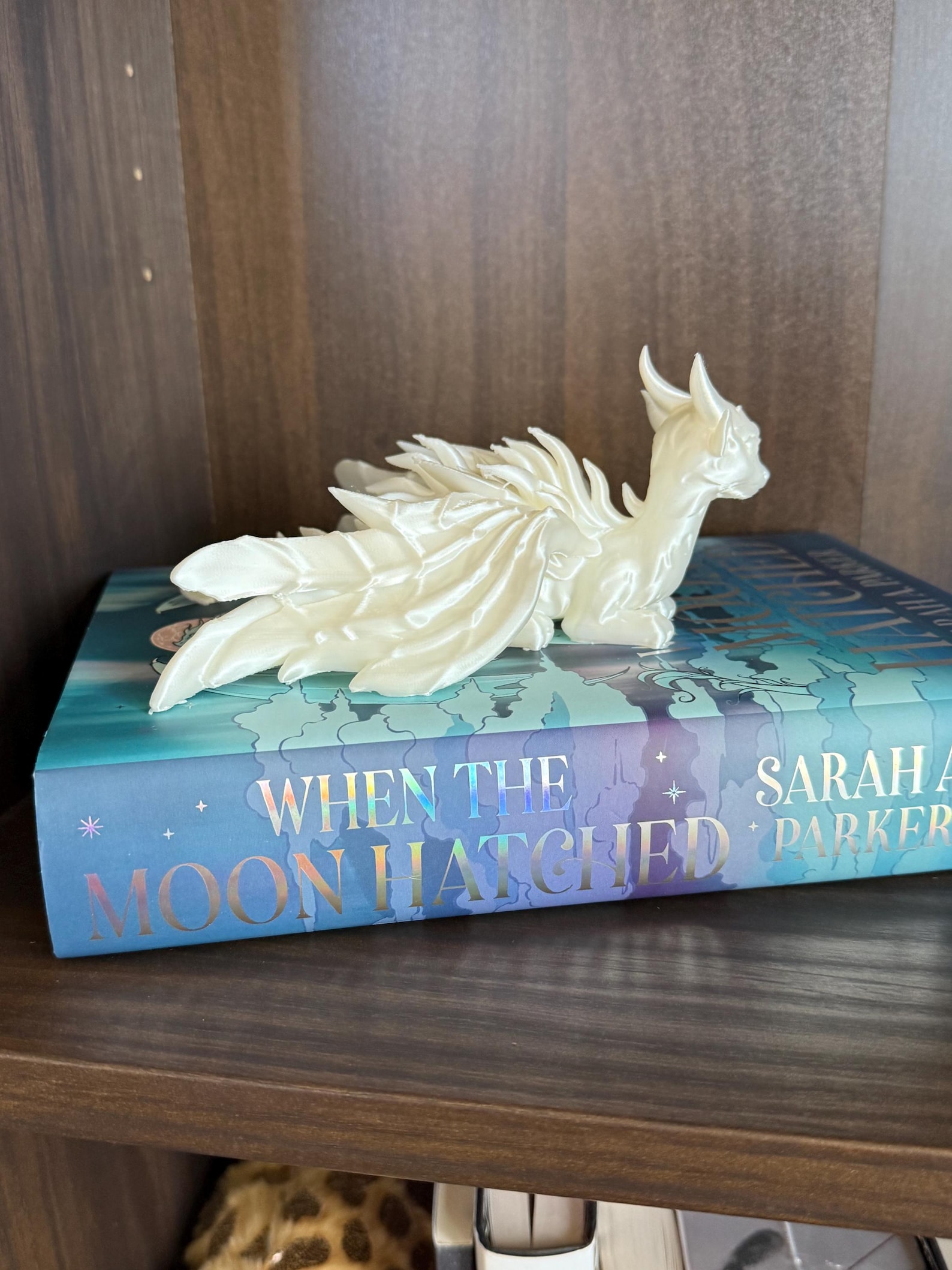 White Dragon Moonplume When the Moon Hatched Inspired 3d Printed Decor ...