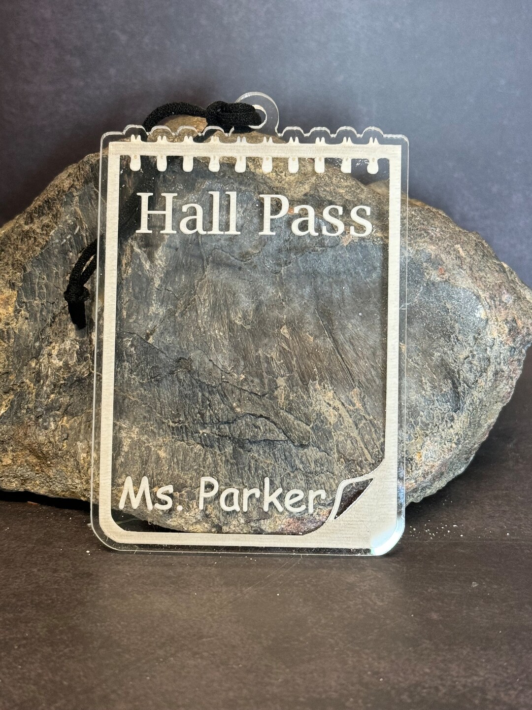 Notepad Dry/wet Erase Classroom Pass - Etsy