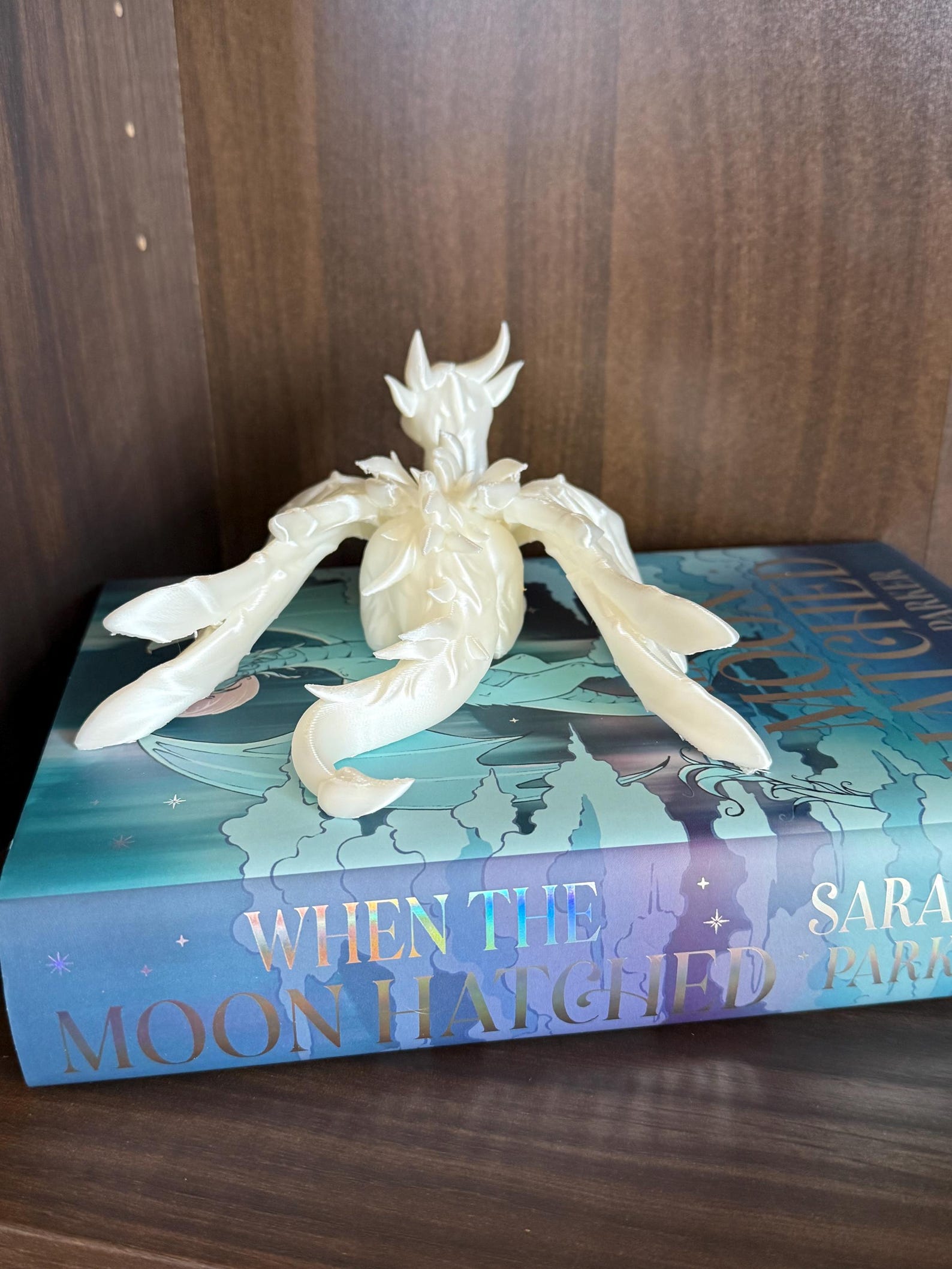 White Dragon Moonplume When the Moon Hatched Inspired Three-d Printed ...