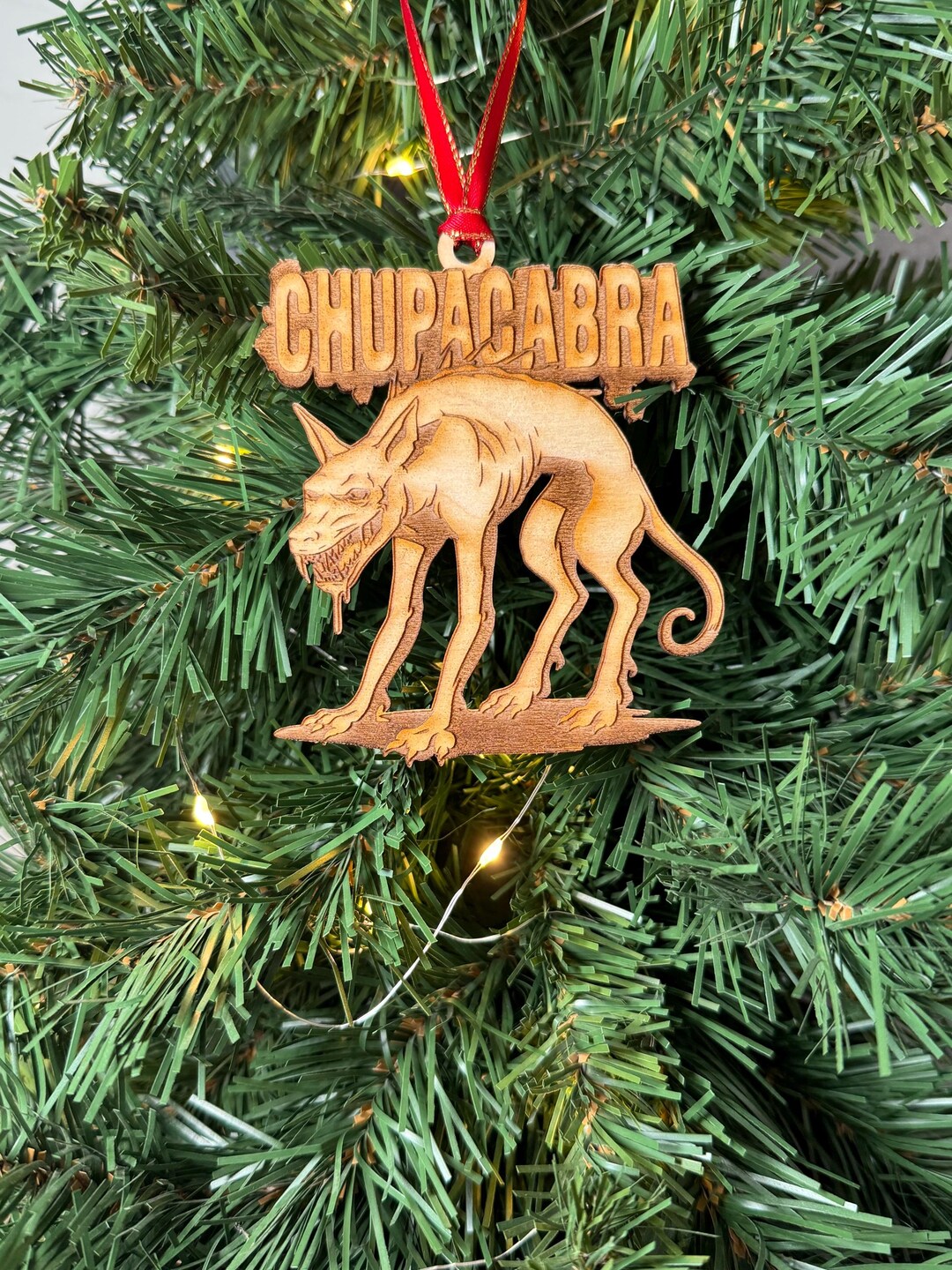 Chupacabra Mythological Cryptid Ornament for Christmas Tree - Etsy