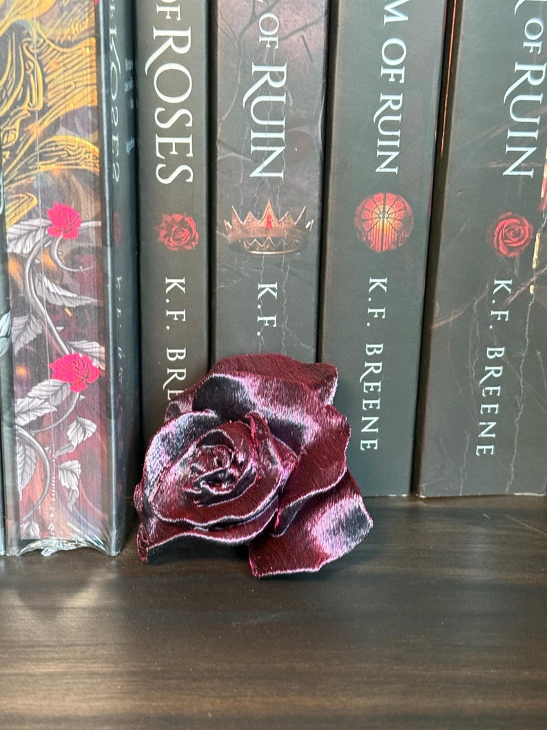 Silky Rose 3D Printed Bookshelf Decor Trial of Sun Queen Ruin of Roses ...