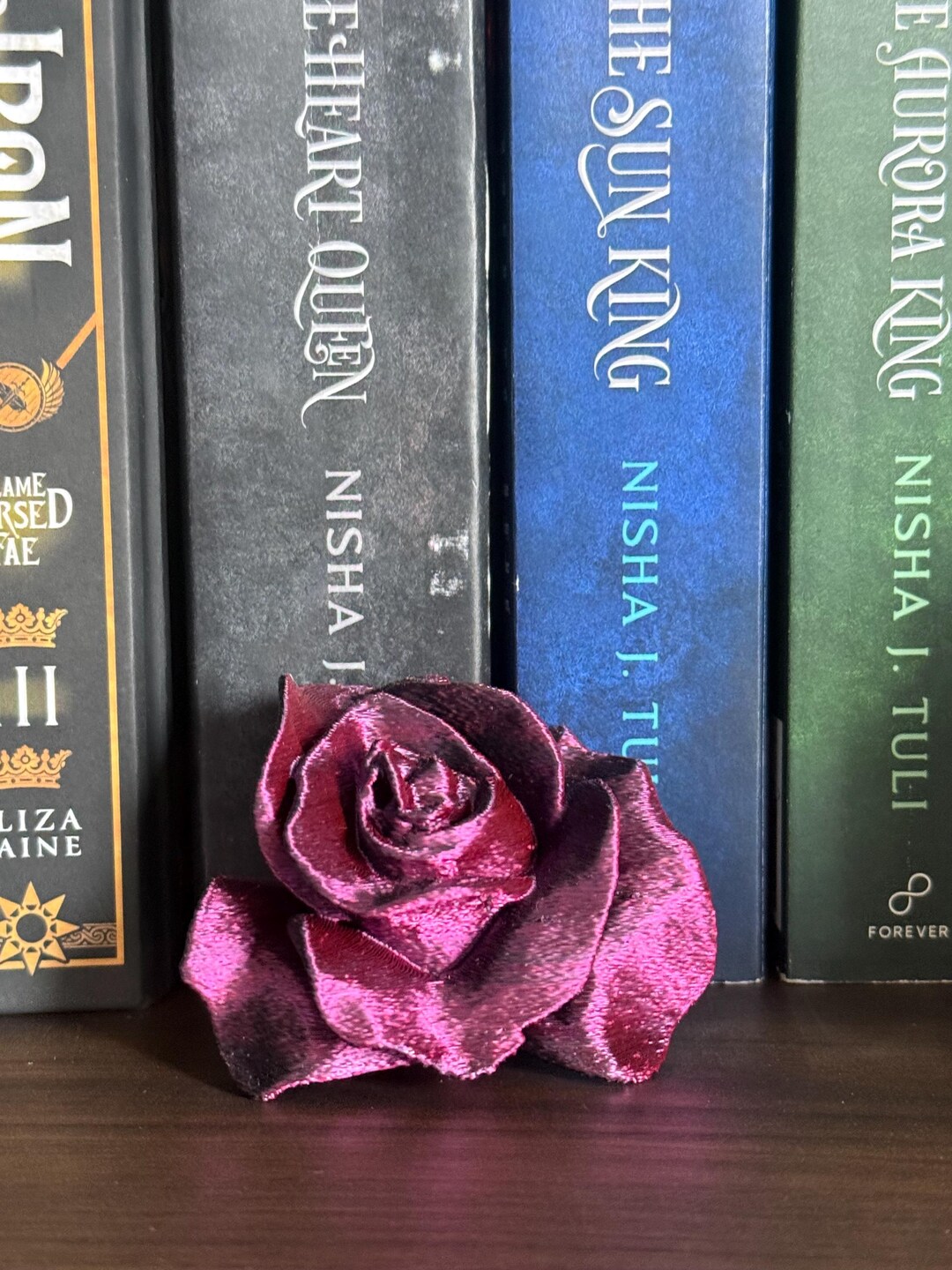 Silky Rose 3D Printed Bookshelf Decor Trial of Sun Queen Ruin of Roses ...