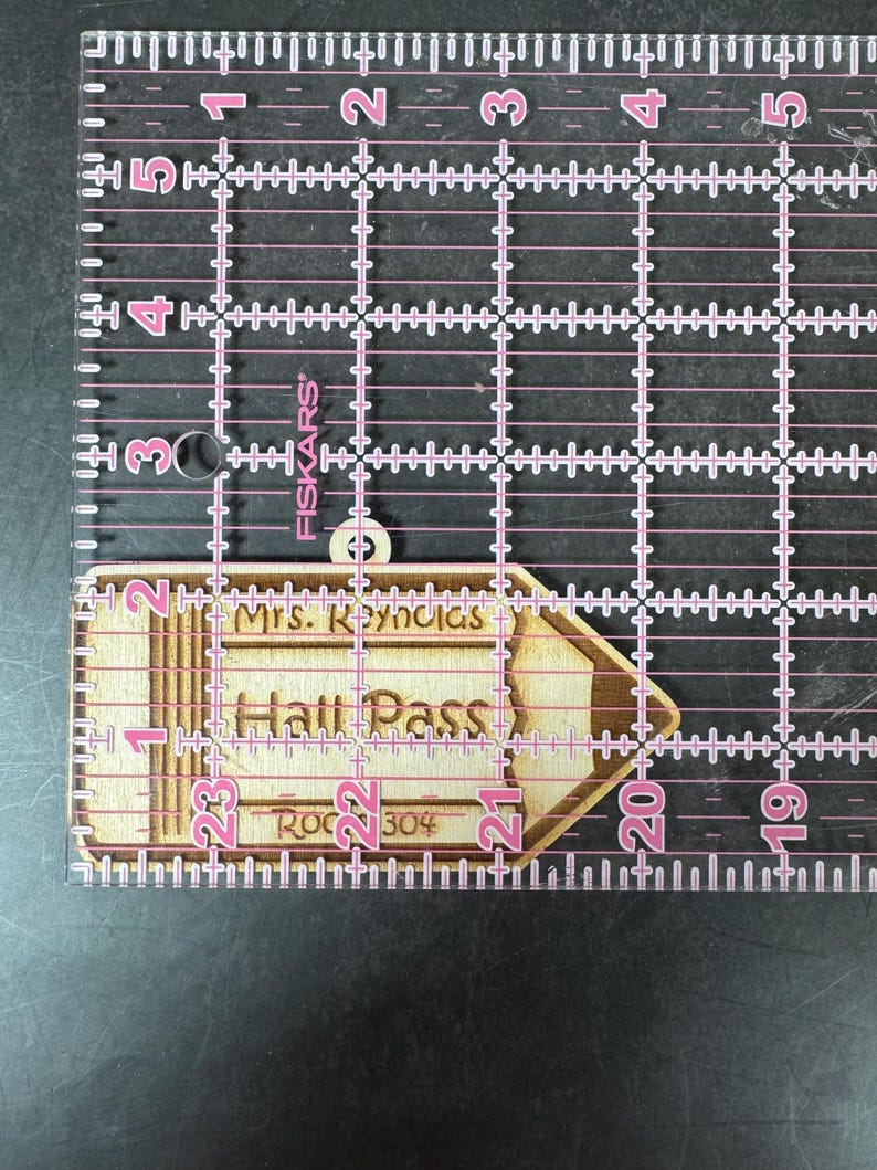 Cute Pencil Hall Pass Elementary Teacher Pass….classroom Hall Pass ...