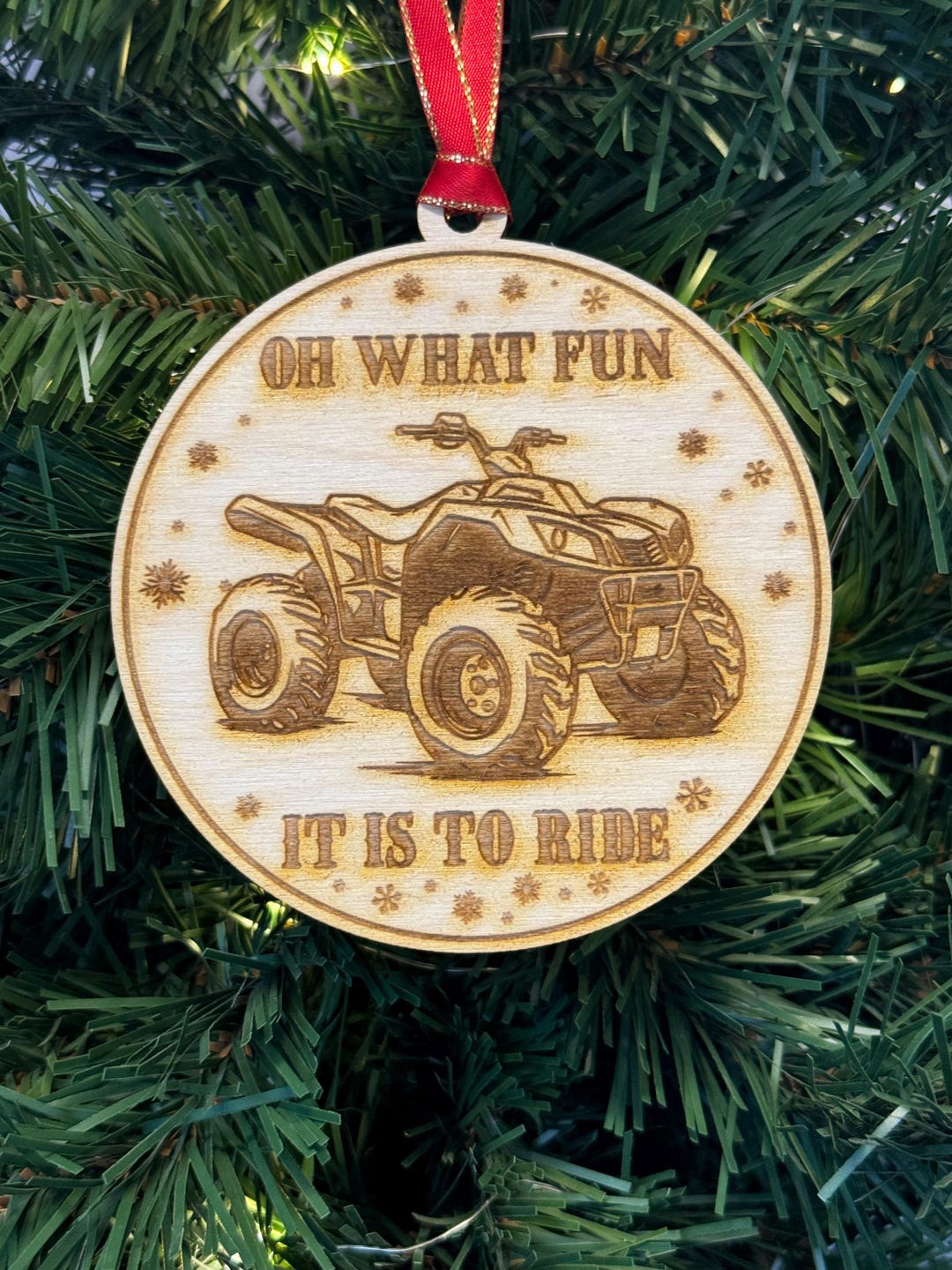 ATV Motorsports Christmas Ornament Gift for Boys - Etsy