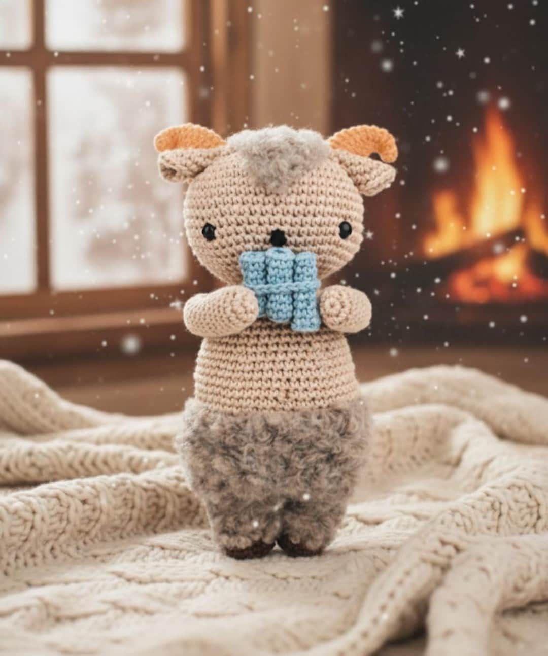 Crochet Pattern Satyr Amigurumi, Greek Mythology Faun Plush Tutorial ...