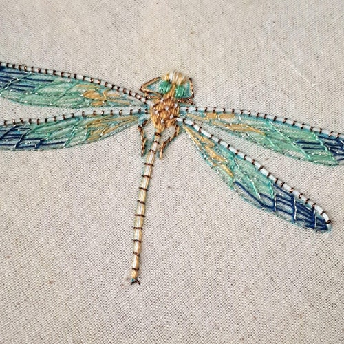 Realistic Hand Embroidery Butterfly Kit Lifelike Insect | Etsy