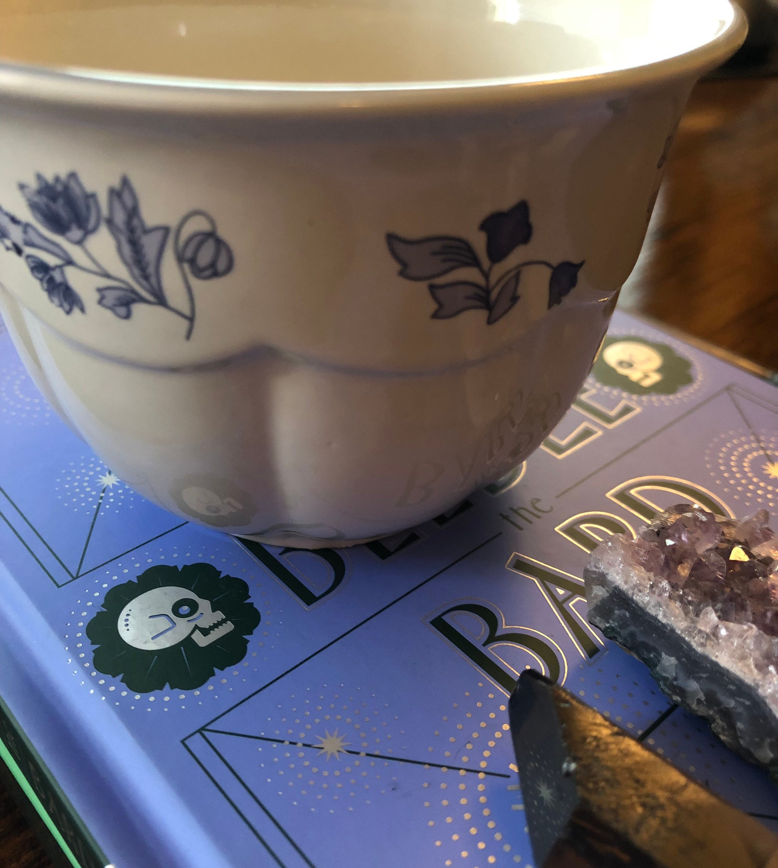 The Grim Tea Cup Blue - Etsy