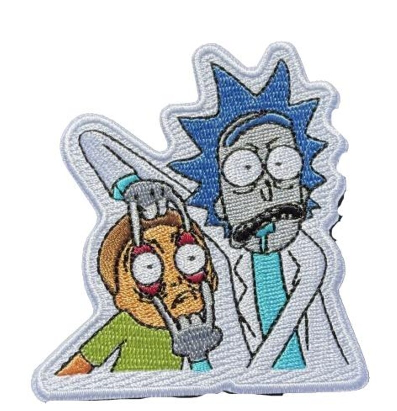 Rick and Morty Patches - Etsy