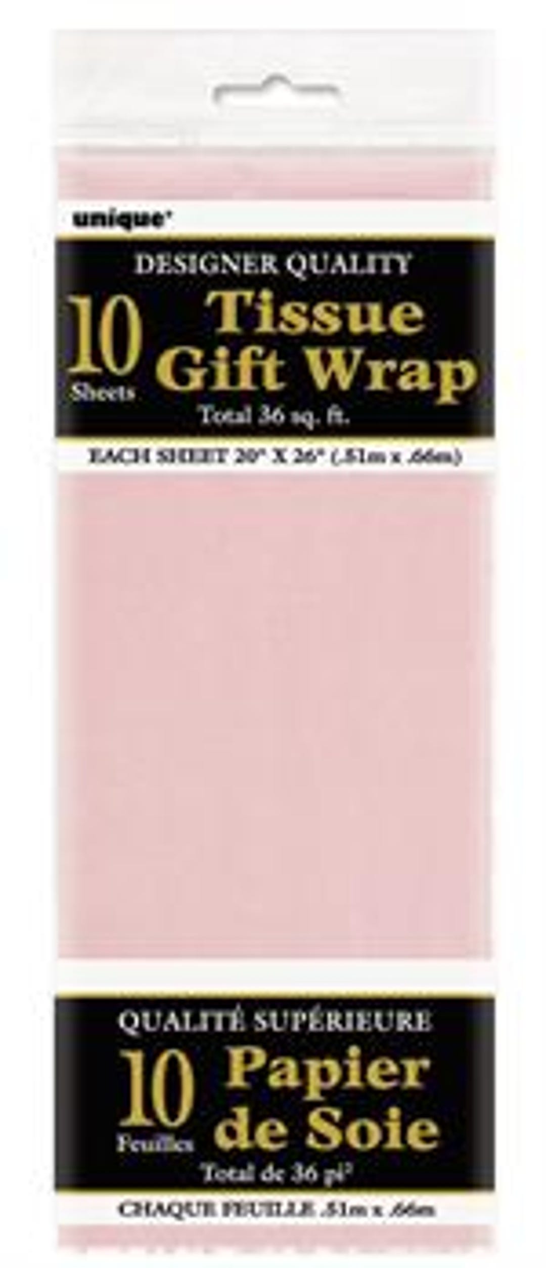 Unique Pastel Pink Tissue Paper 20" X 26", 10 Sheets - Etsy