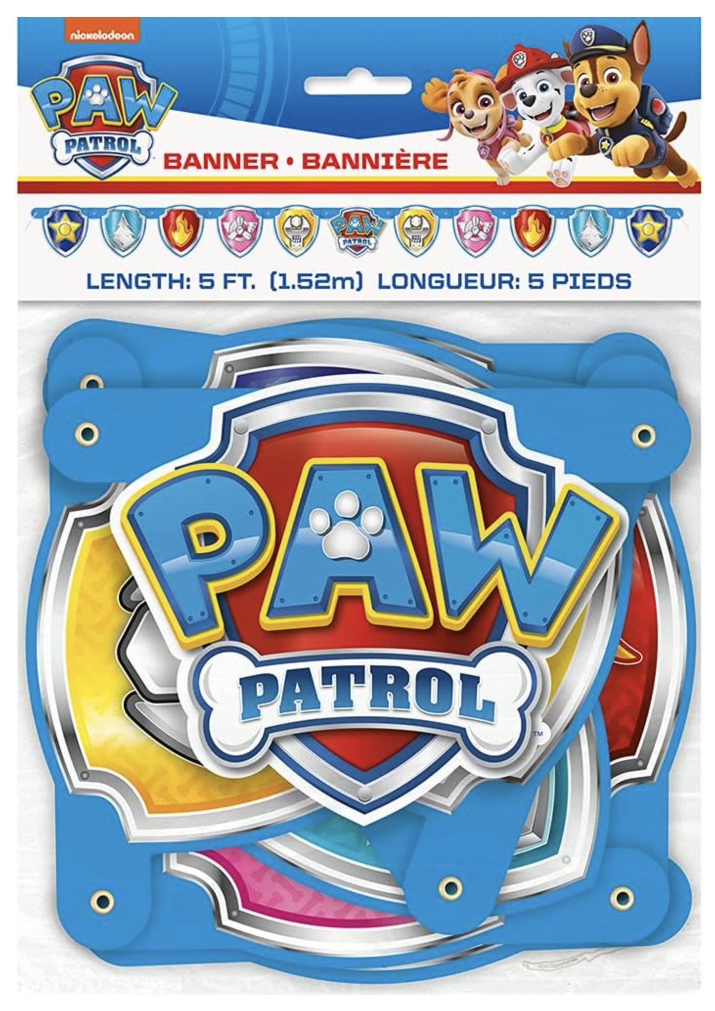 Paw Patrol Large Jointed Banner (1 Pc.) - Etsy