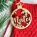 Custom Christmas Ornament Personalized Name Ornament Christmas Gift ...