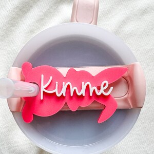 Easter Bunny Stanley Lid Tag | Bunny Stanley Tag | Bunny Stanley Plate ...