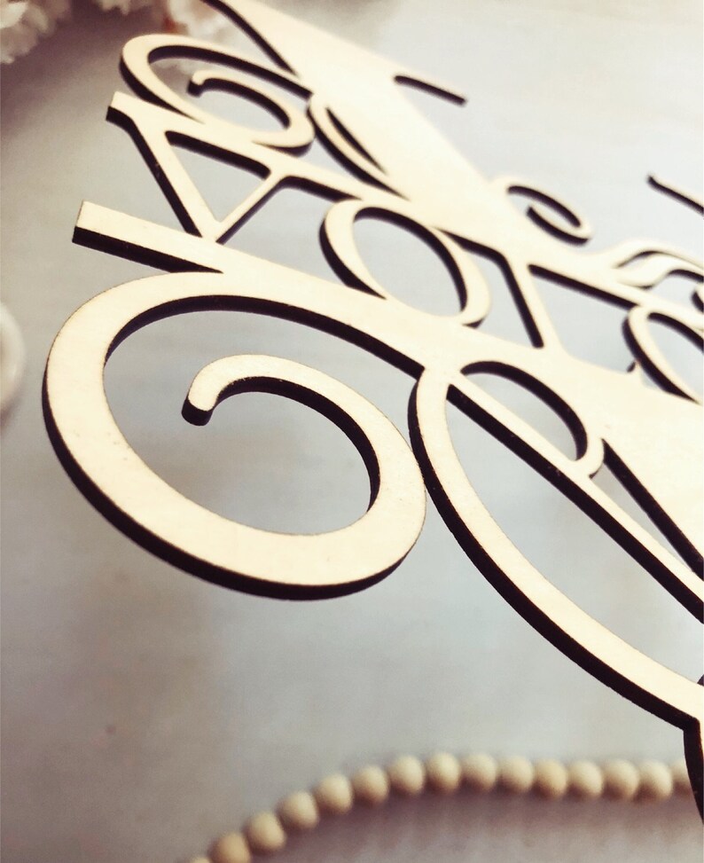 Last Name Raw Wood Sign Family Name Sign Personalized | Etsy