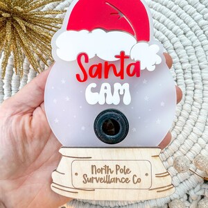 Santa Cam | Santa Cam Magnet | Santa Camera | Christmas Ornament | Elf ...
