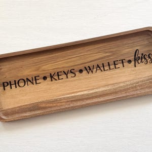 Custom Key Tray | Customize Catch All Tray | Trinket Tray | Teacher ...