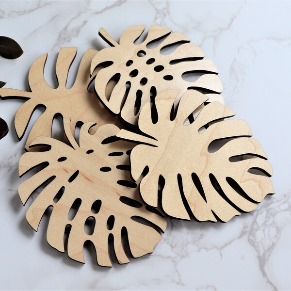 Leaf Coasters - Etsy