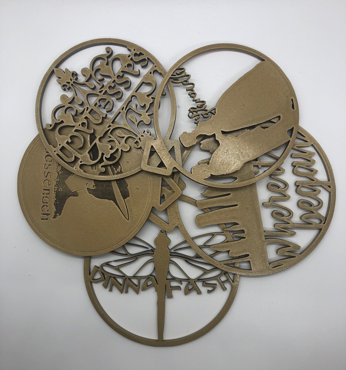 Outlander Christmas Ornament Set | Etsy