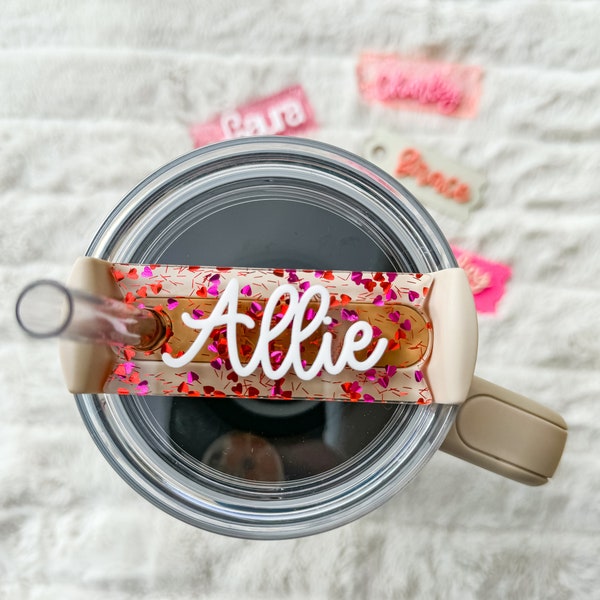 Red Stanley Name Plate - Etsy