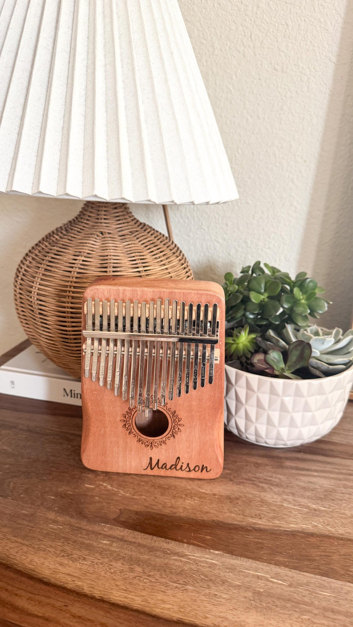 Kalimba-custom Engraved Finger Piano-17-key Kalimba Beginners-premium ...