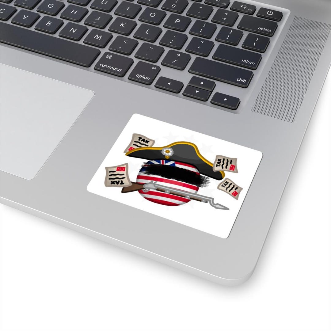 13 Colonies Countryball Sticker | American Revolution Humor | Colonial ...