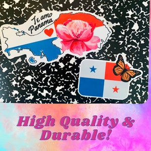 Panama Decals Waterproof Sticker Pack of 12 Panamanian Gift, Panama ...