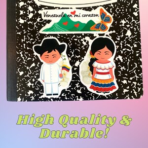 Venezuelan Gift Decals Set of 15 Waterproof Stickers Venezuela Souvenir ...