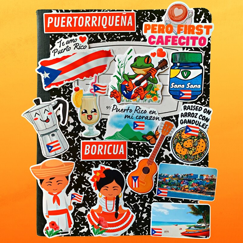Puerto Rico Decals and Stickers - Etsy