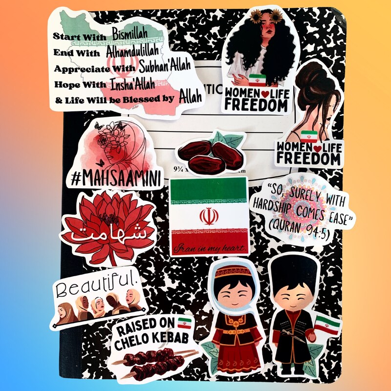 Iran Sticker - Etsy