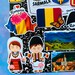 Romania Theme Decals Set of 15 Waterproof Stickers Romanian Art Culture ...
