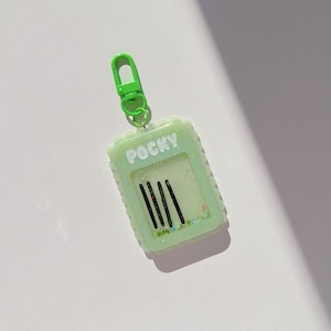 Sweet Pocky Resin Shaker Keychain - Etsy