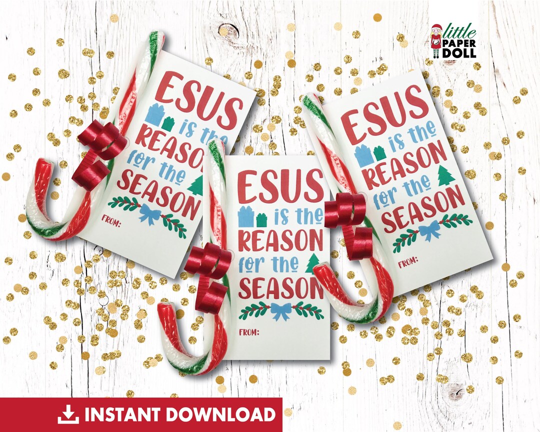 Jesus is the Reason for the Season! INSTANT DOWNLOAD Printable ...